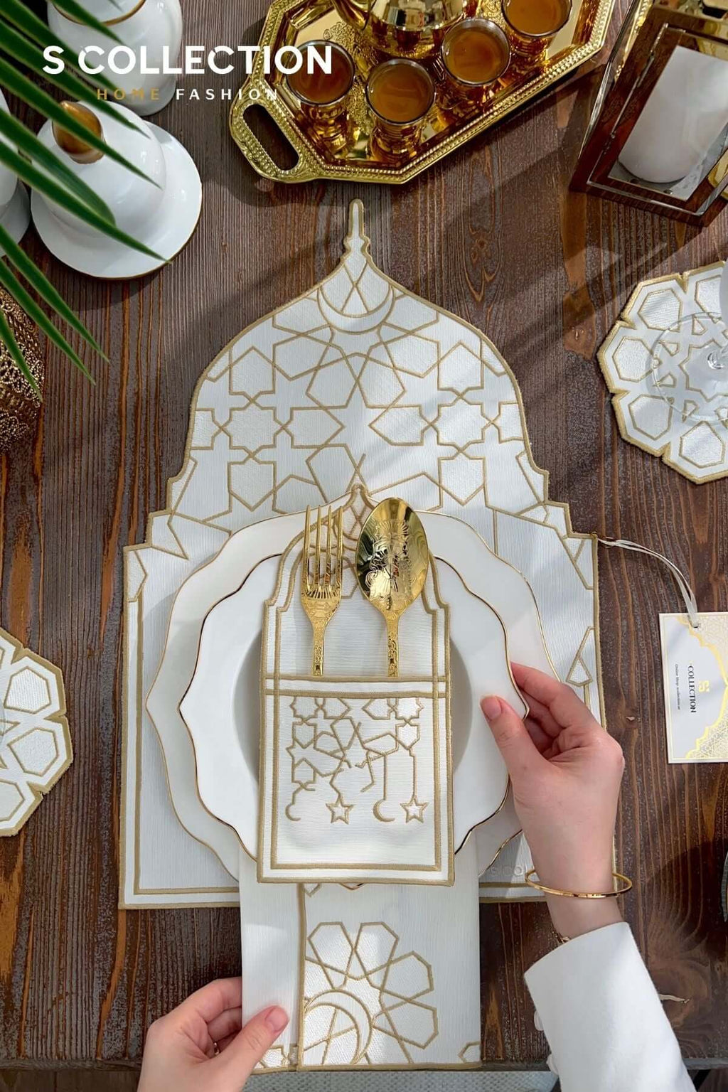 Beautiful Ramadan Placemat Set for Your Special Iftar Table