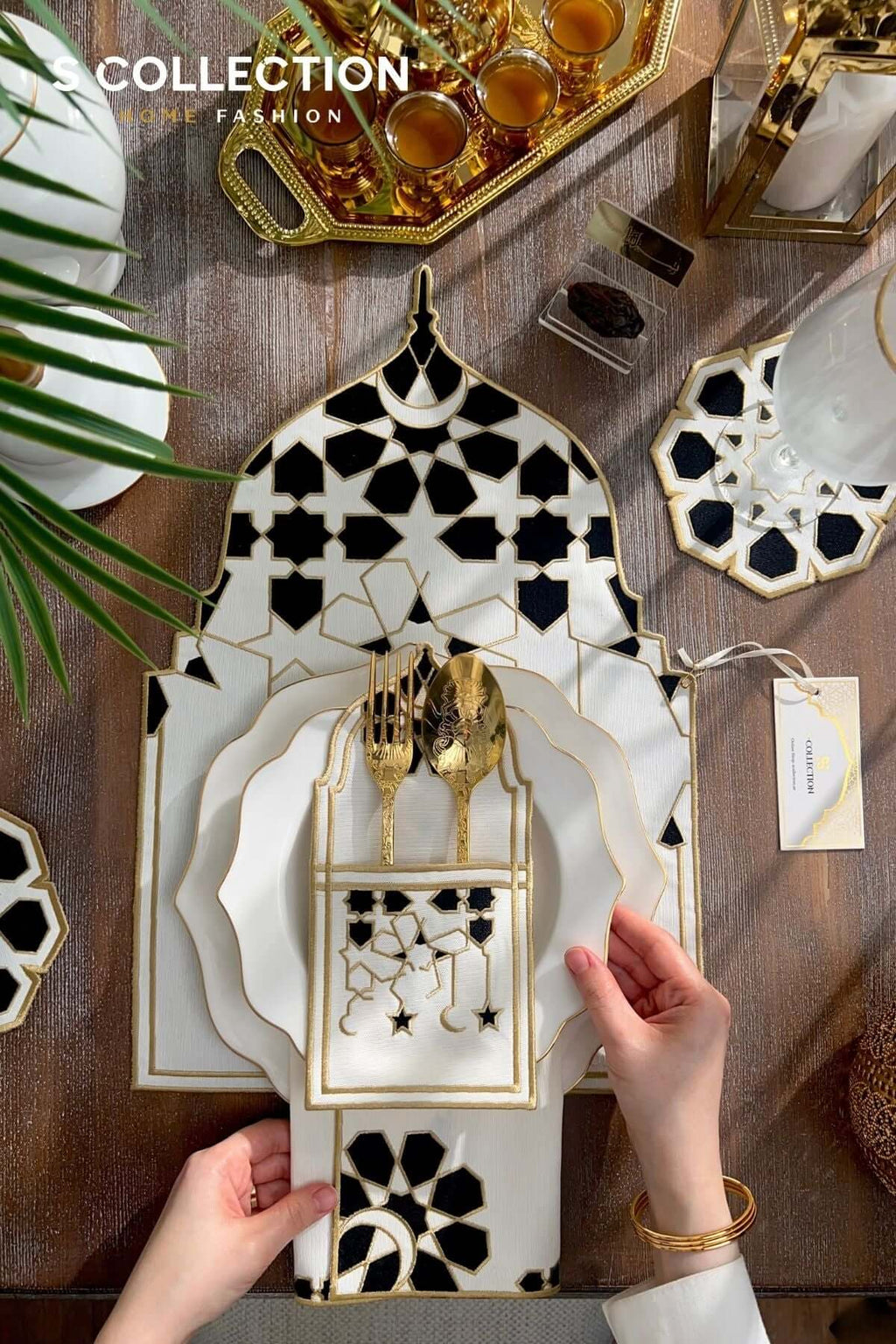 Beautiful Ramadan Placemat Set for Your Special Iftar Table