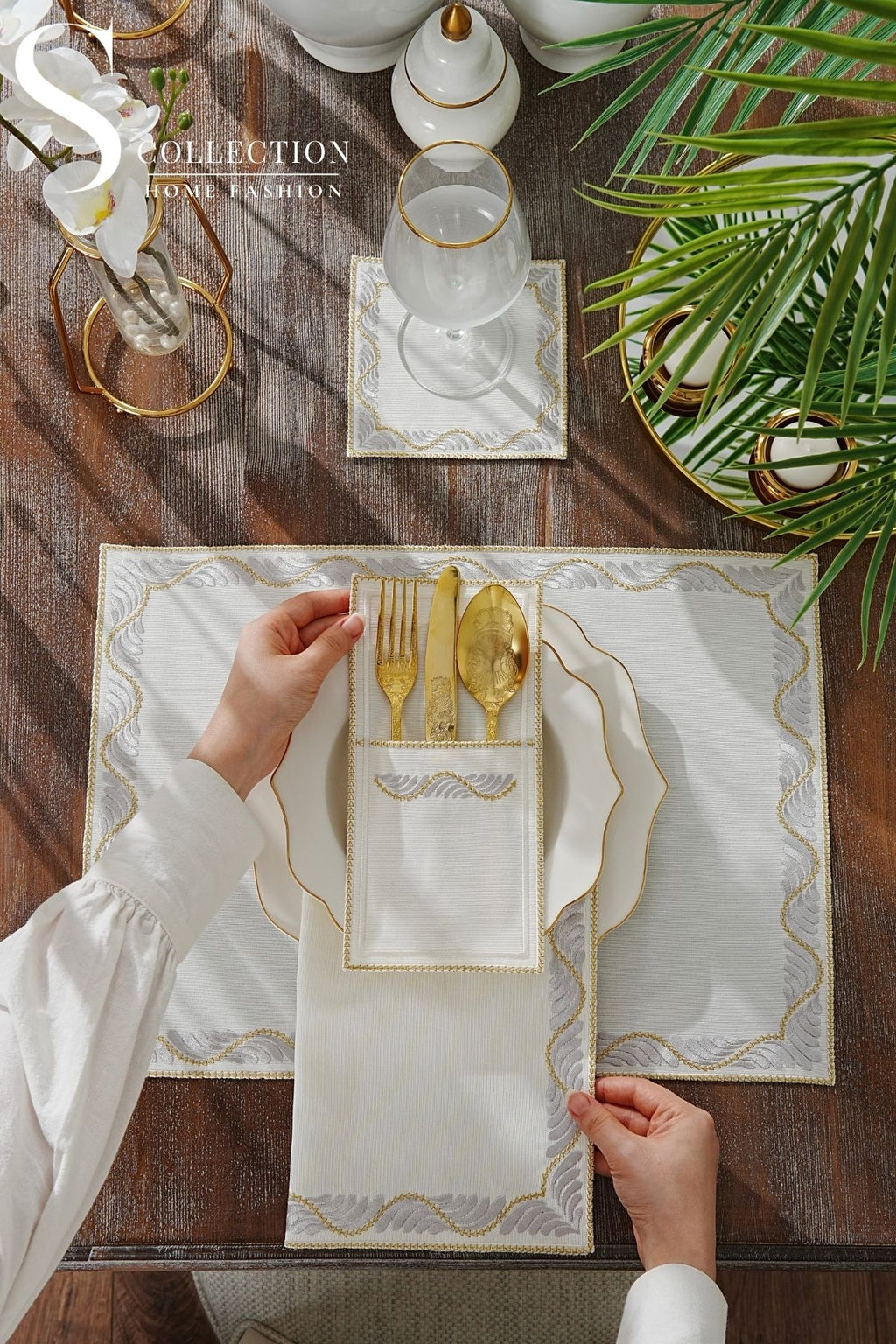 Beautiful Table Placemat Set Crafted For Luxury Home Decor